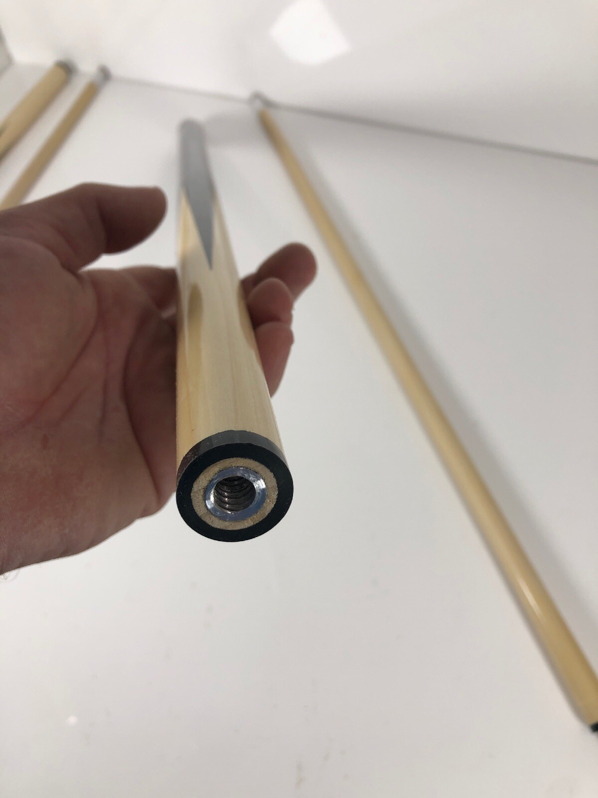 Vtg Sportcraft Billiard Cue Stick 57" Pool Wood 2 Piece - Set Of 2 | eBay