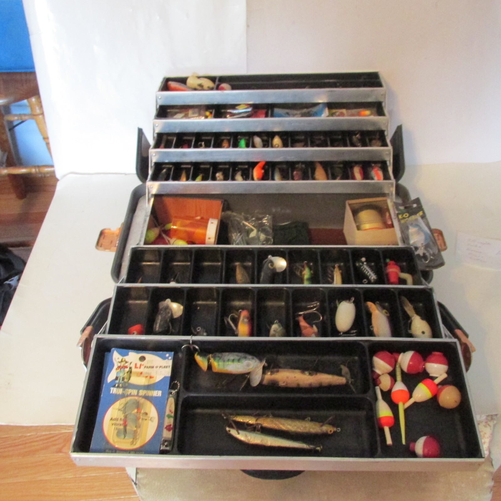 Vintage UMCO 1000 U Tackle Boxes Loaded Full Of Vintage Lures ...