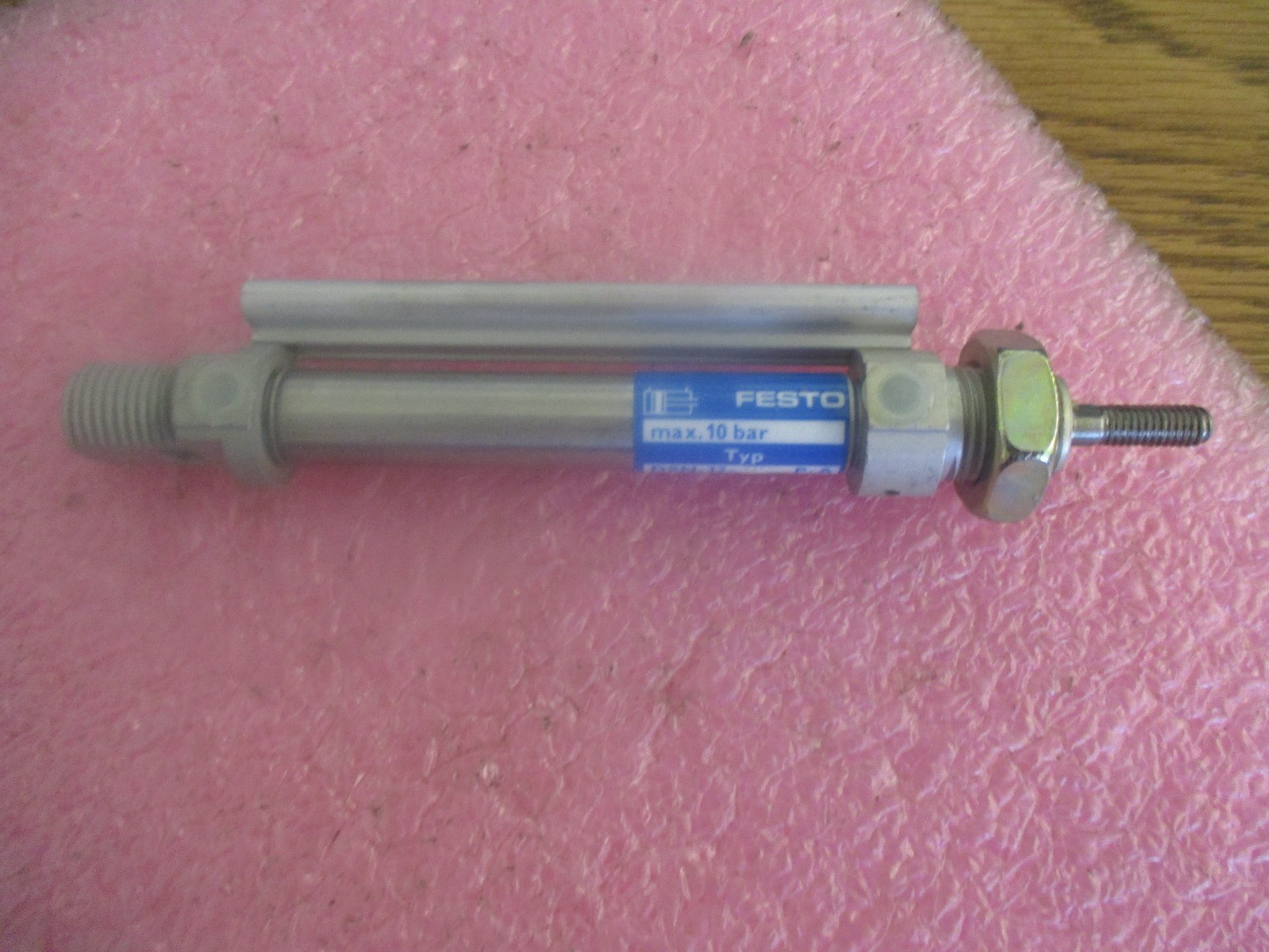 Festo Model: DSN-12-10 P-A Pneumatic Cylinder. Unused Old Stock. No Box ...