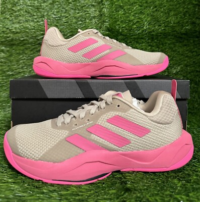 Size 5.5 - Women's adidas Rapidmove Low Wonder Beige Pink Fusion ...