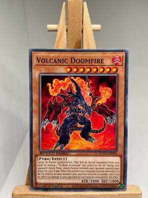 Volcanic Doomfire - 1st Edition SGX1-ENH01 - NM - YuGiOh | eBay