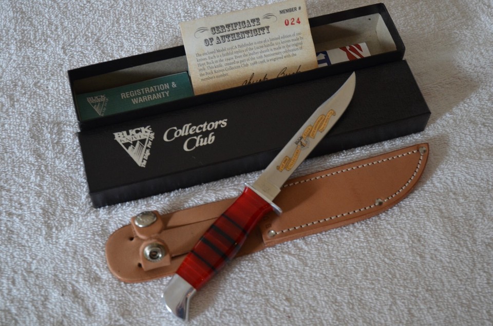Buck Collectors Club 10th Anniversary knife model 105 | eBay