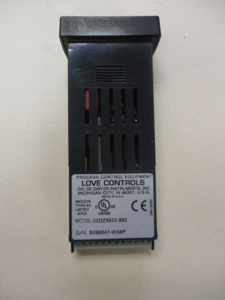 Love Controls 32DZ5533-992 Used Temperature Process Controller | eBay