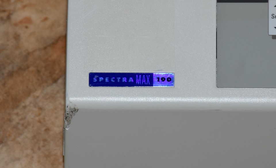 Molecular Devices SPECTRA MAX 190 Microplate Reader - Fatal Error #312 ...