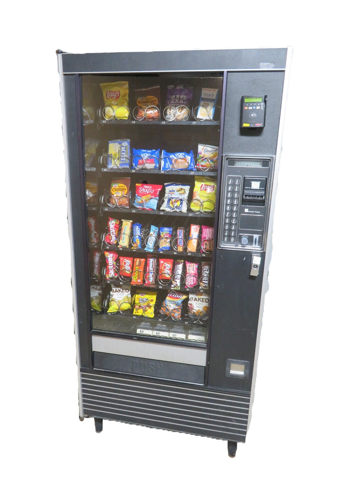 Automatic Products 112 Snack Vending Machine - Credit Card Reader | eBay