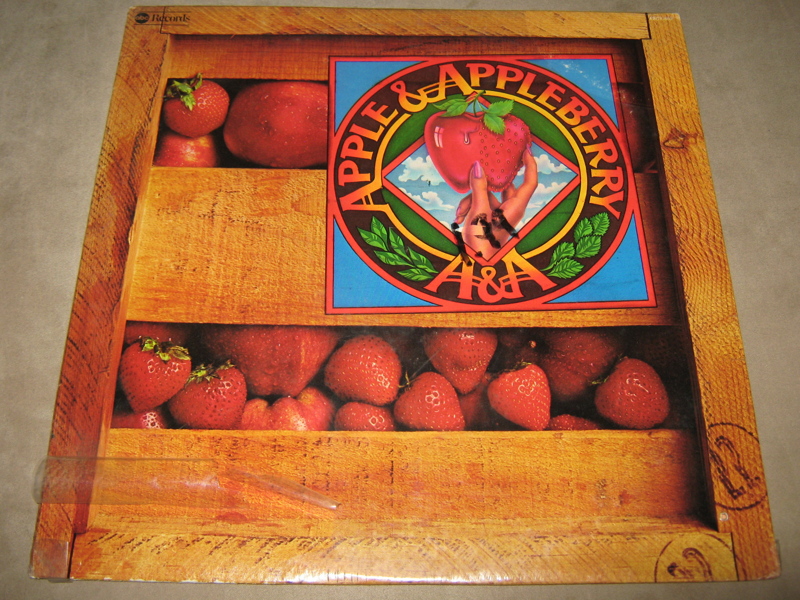 APPLE & APPLEBERRY A&A Self S/T Titled RARE SEALED New Vinyl LP 1974 ...