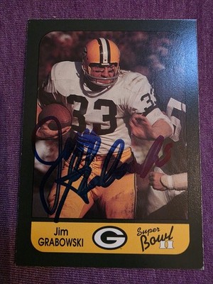 Jim Grabowski 1991 Packers SB 2 - 25th Anniversary Autographed Signed ...