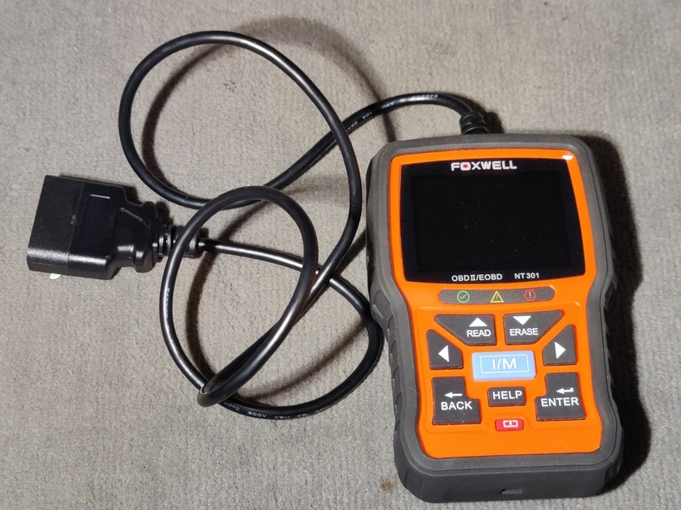 FOXWELL NT301 Car Fault Code Reader Engine Diagnostic Reset Tool OBD2 ...