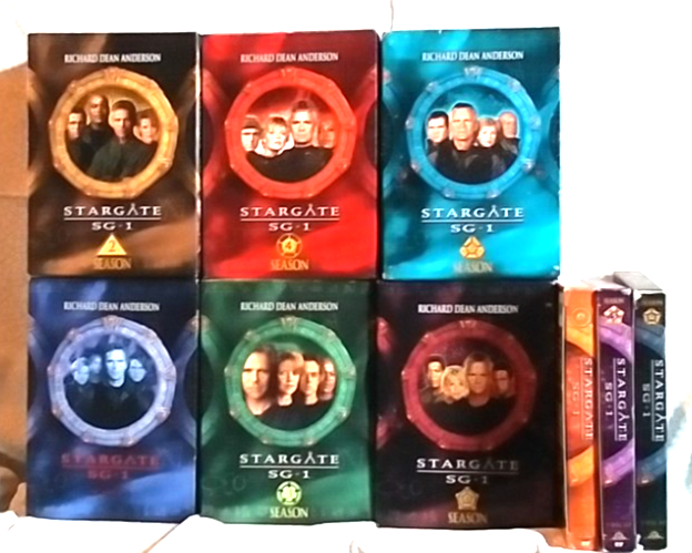 Set of 9 Stargate SG-1 DVD Box Sets Seasons 1-9 TV Series | eBay