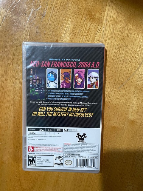 2064: Read Only Memories (Nintendo Switch, 2020) for sale online | eBay