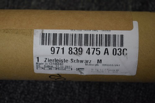 2017-2019 PORSCHE PANAMERA BELT MOLDING FACTORY OEM | eBay