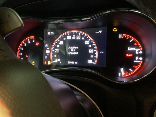 Used Speedometer Gauge fits: 2017 Dodge Durango cluster 3.6L MPH Grade ...