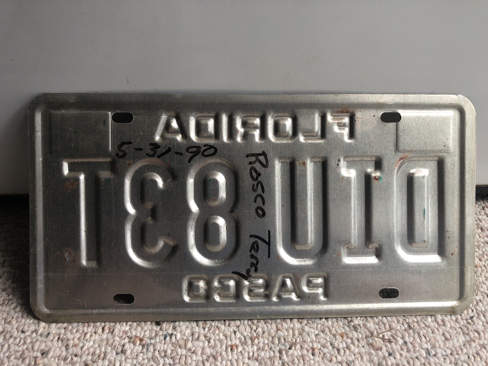 1990 Florida License Plate (Pasco County) | eBay