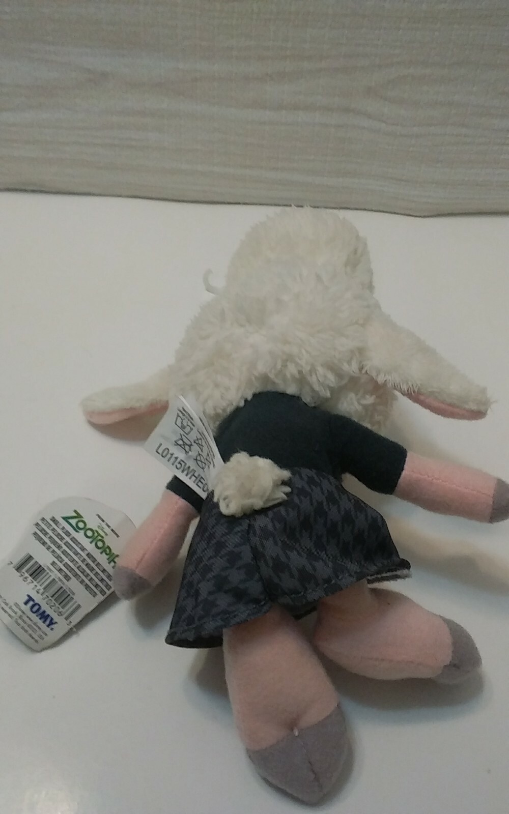 Tomy Disney Zootopia Small 9" Plush Assistant Mayor Bellwether Sheep ...