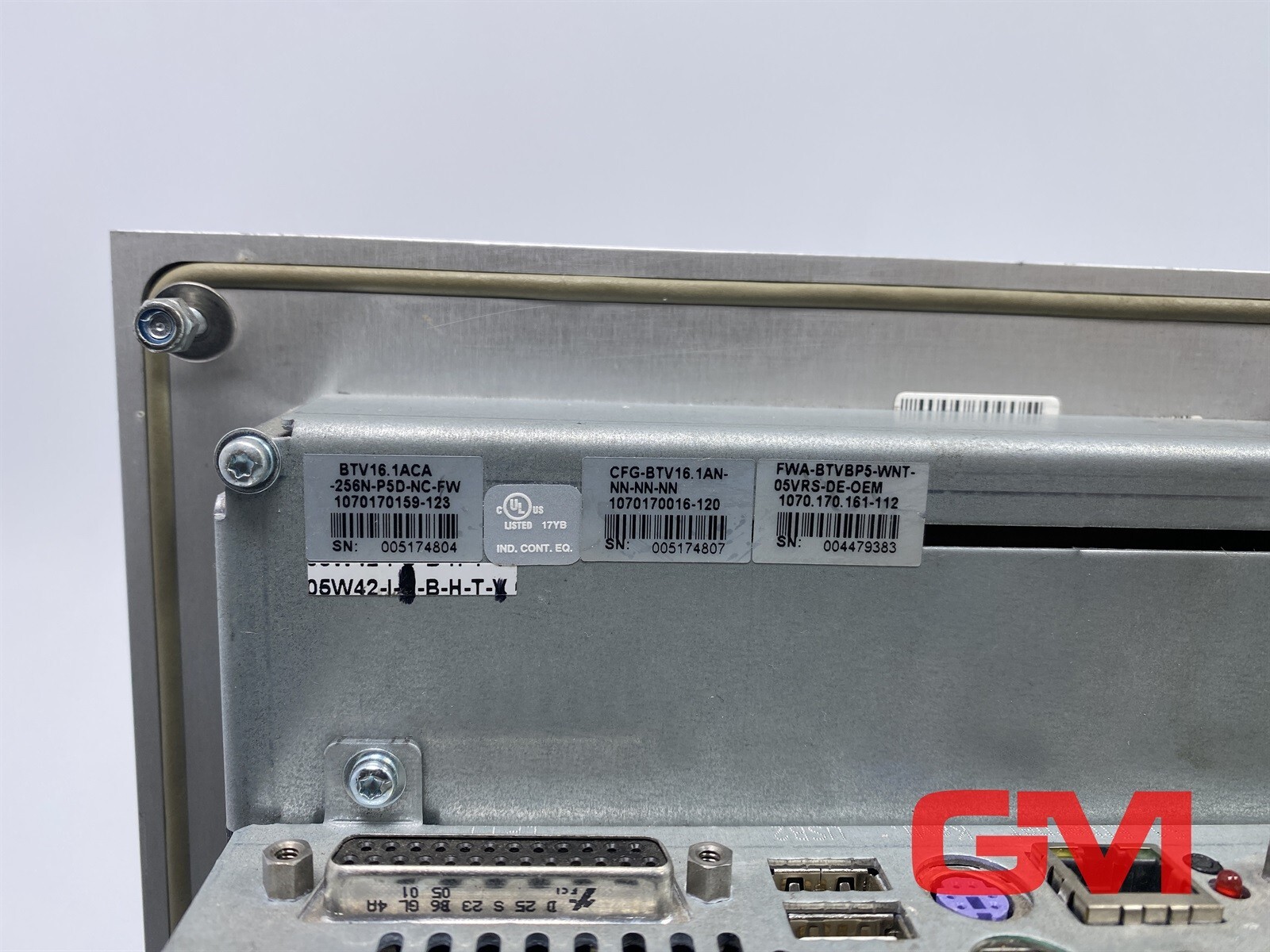 Bosch Rexroth Operator Panel B412T BTV16.1ACA-256N-P5D-NC-FW 1070170159 ...