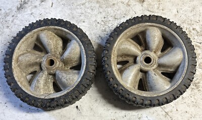Craftsman MTD front wheel set 734-04562 Bin H | eBay