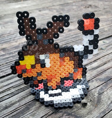 Tepig With Pokéball Stand Pokémon Pixel Art Perler Art | eBay