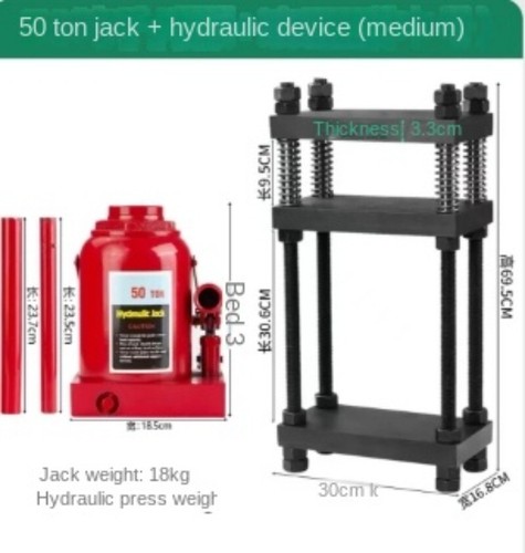 Hydraulic Jack Four Columns To Play Cake Pressure Sample Test Press ...