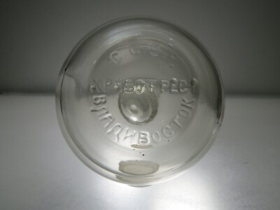3+3/4 inch Tall CCCP Russian Clear North West Glass Seattle Float ...