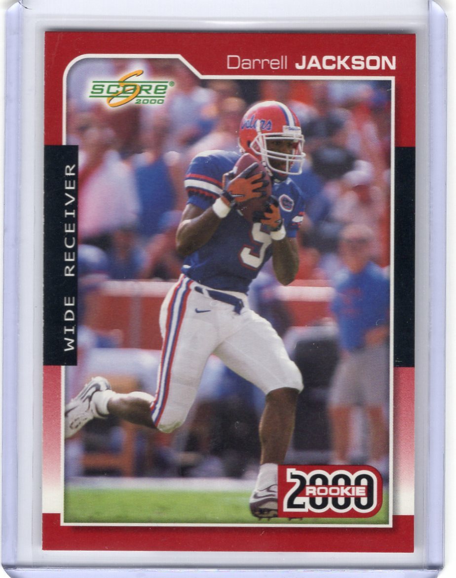 DARRELL JACKSON 2000 Score SHORTPRINTED ROOKIE CARD #299 - SEAHAWKS | eBay