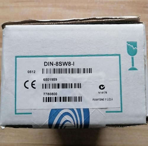 1PC New Crestron DIN-8SW8-I DIN Rail High-Voltage Switch with Digital ...