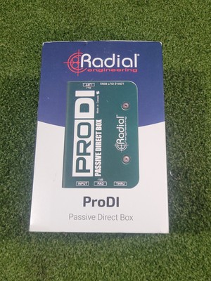 Radial ProDI MONO Passive Direct Box Passive direct box for stage and ...