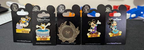 Disney Pin I Conquered the World 5 pins! Daisy Donald Mickey Minnie - 5 ...