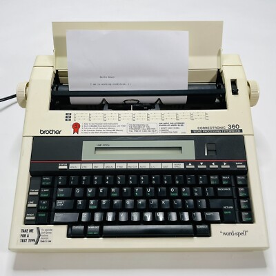 Typewriters & Word Processors - Brother Word