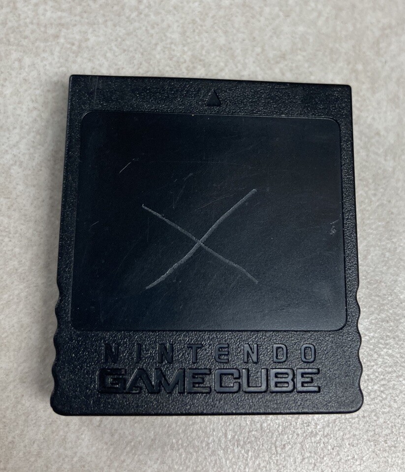 Official Nintendo GameCube Memory Card 251 Blocks DOL-014 Genuine OEM ...