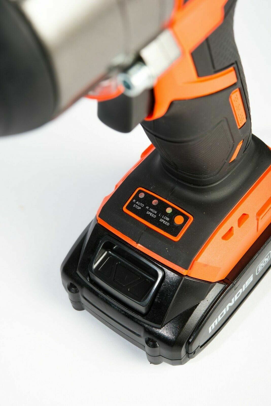 Mondis 20V 1/2" Cordless Impact Wrench Lithium Snap On style Rattle Gun ...