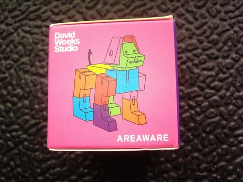 Areaware Cubebot Wooden Colored DINOSAUR Puzzle David Weeks Studios 2012 DWC2M | eBay
