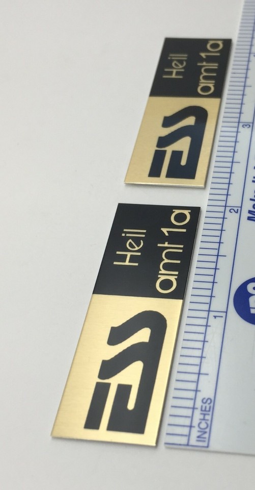 ESS Heil AMT-1a Speaker Badge Logo Emblems | eBay