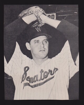 1958-60 Pedro Ramos SENATORS UNSIGNED 4-1/2 x 5-3/4 PICTURE PACK PHOTO ...