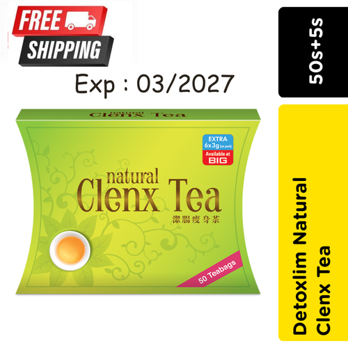 NH Detoxlim Clenx Tea for Natural Weight Loss & Detox 55 Sachets ...