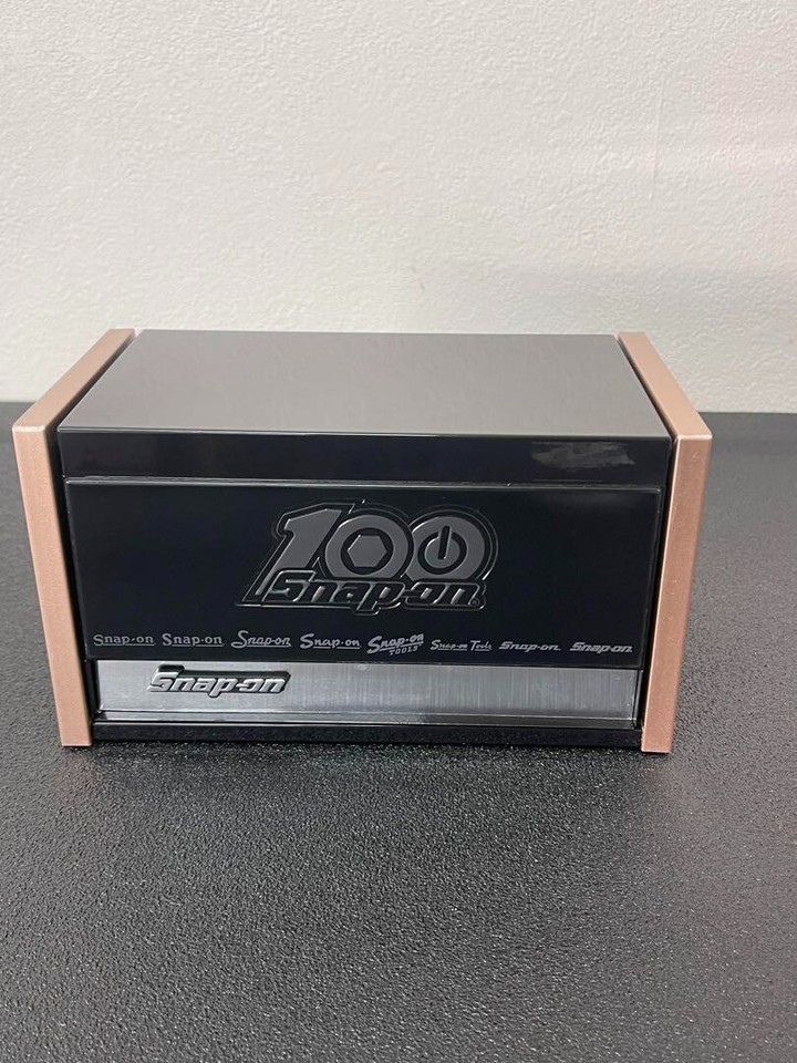 Snap-on Miniature Tool Box 100th Anniversary Micro Top Chest Black | eBay