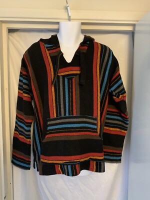Mens Original Senor Lopez Mexican Baja Size XL Multicoloured Hoodie ...