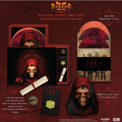 Diablo II 2 Resurrected 3xLP Vinyl Deluxe Box Set Collectors Edition ...