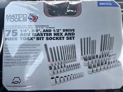 matco tool 75 Piece Advanced Master Hex And Bit Socket Set | eBay