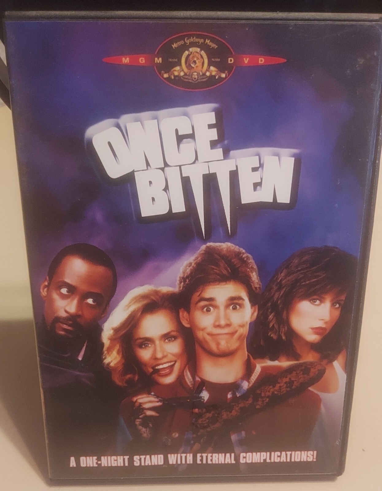 ONCE BITTEN DVD MOVIE JIM CARREY 1985 RARE OOP | eBay