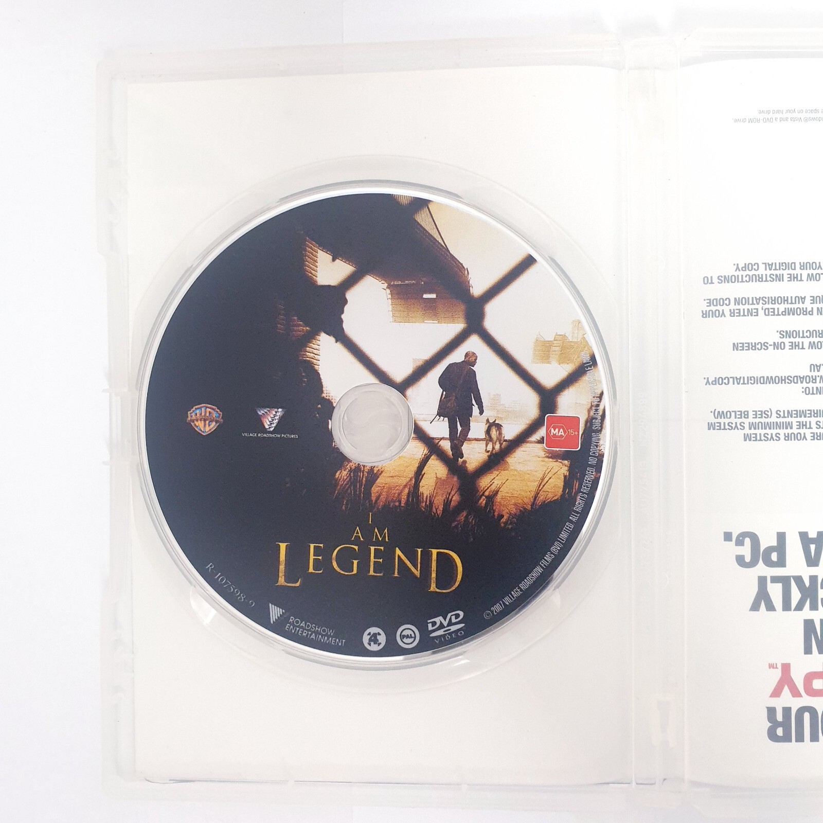 I Am Legend | DVD + DDL (DVD, 2007) for sale online | eBay