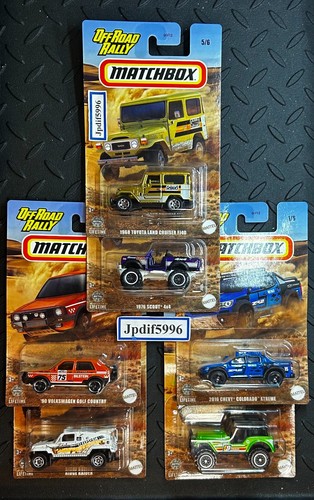2024 Matchbox OFF ROAD RALLY COMPLETE SET. | eBay