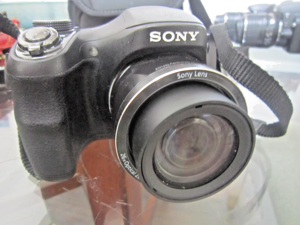 SONY CYBER SHOT DSC-H200 20.1 MEGAPIXEL 26X ZOOM TESTED WORKING DIGITAL ...