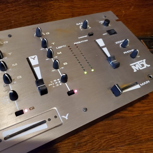 MTX X3 3 Interactive Analog Tabletop Stereo Mixing Station (Tested For ...