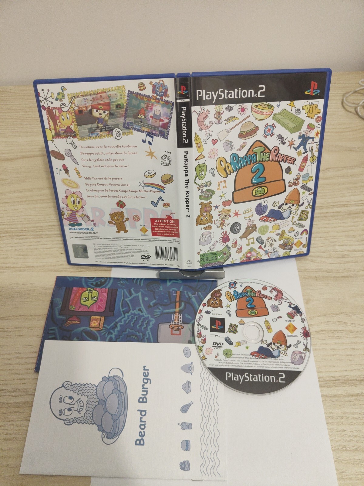Parappa the Rapper 2 PlayStation 2 PAL - Prix - Photo - Présentation