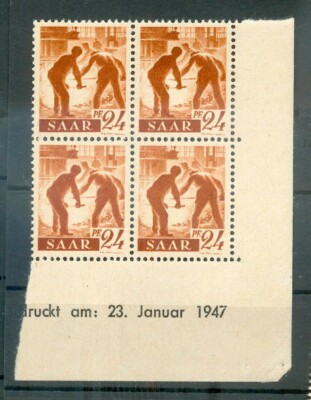 Saar 215 Data Stampa MNH Non Timbrato (73256 | eBay