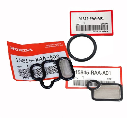 3X OEM VVT Solenoid Gasket Spool Valve Cover For HONDA CIVIC 2-Door 4 ...