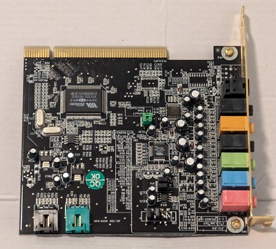 Chaintech AV-710 VT1721 7.1 PCI Sound Card w/ S/PDIF VIA VT1721 | eBay