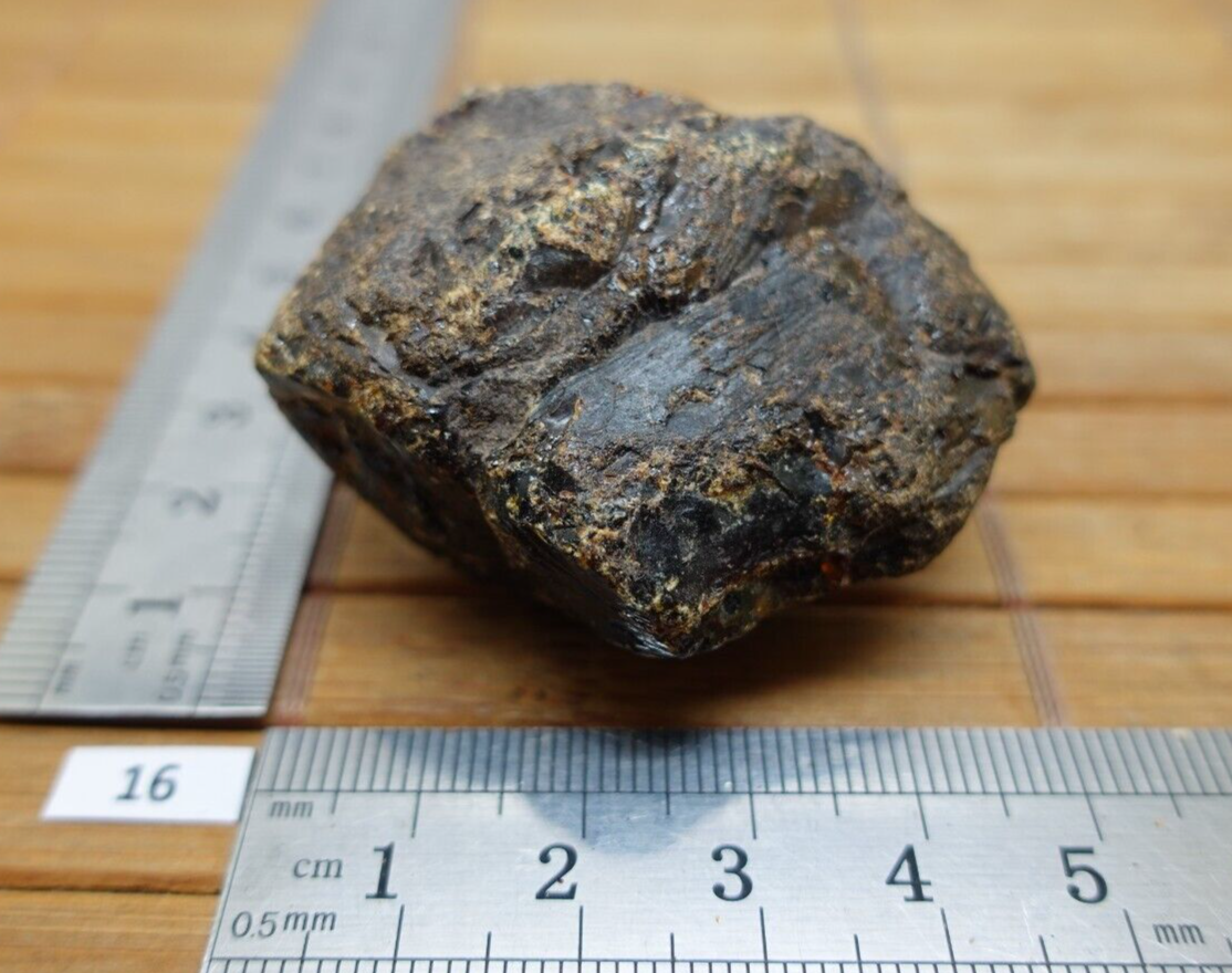 Bloc grosse AMBRE NOIR pierre brute naturelle XL 29g USA lithotherapie ...