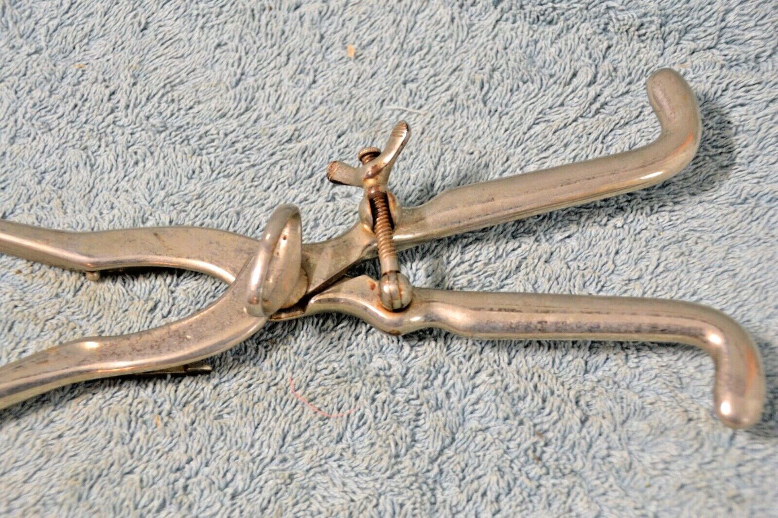 Antique Early 1900s Nickel Plated Birthing Forceps LOOK Medical ...