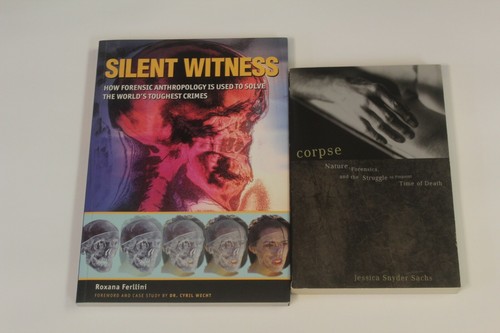 lot 2 Forensics trade PB- SILENT WITNESS / CORPSE Anthropology Science ...
